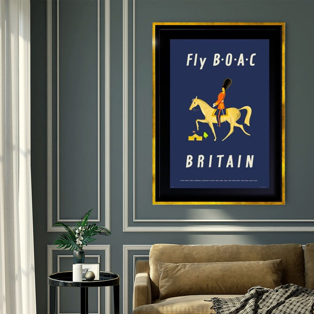 B.O.A.C. (British Airways) – Stick No Bills