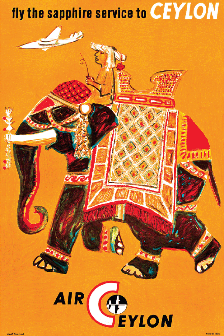 Sri Lanka / Ceylon Travel Posters – Stick No Bills