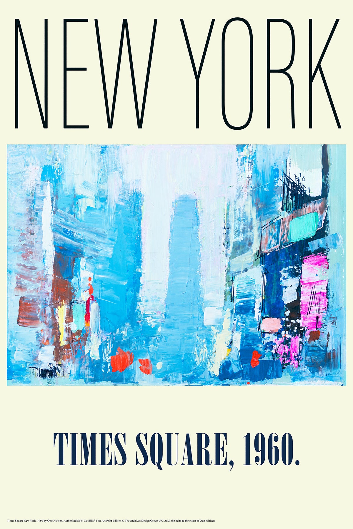 Times Square, New York, 1960. – Stick No Bills