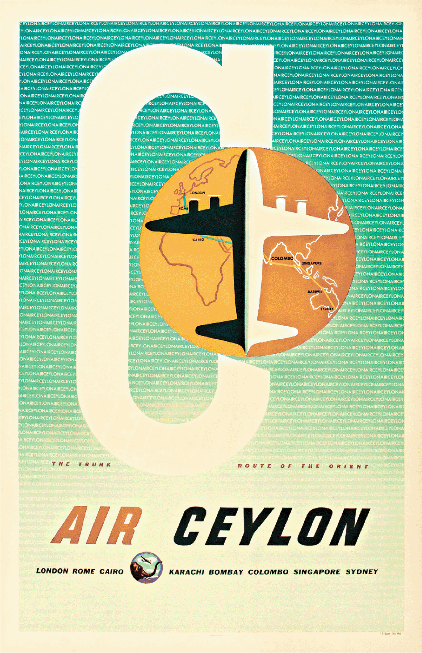 Air Ceylon OLD – Stick No Bills
