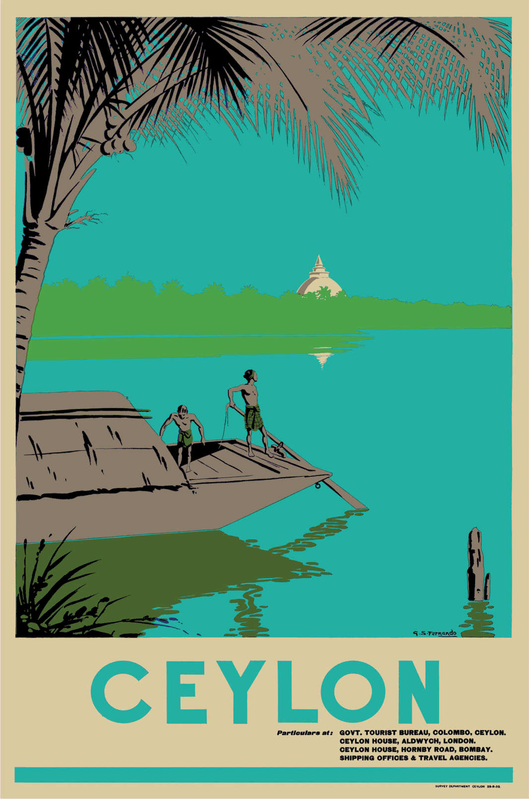 Sri Lanka / Ceylon Travel Posters – Page 2 – Stick No Bills