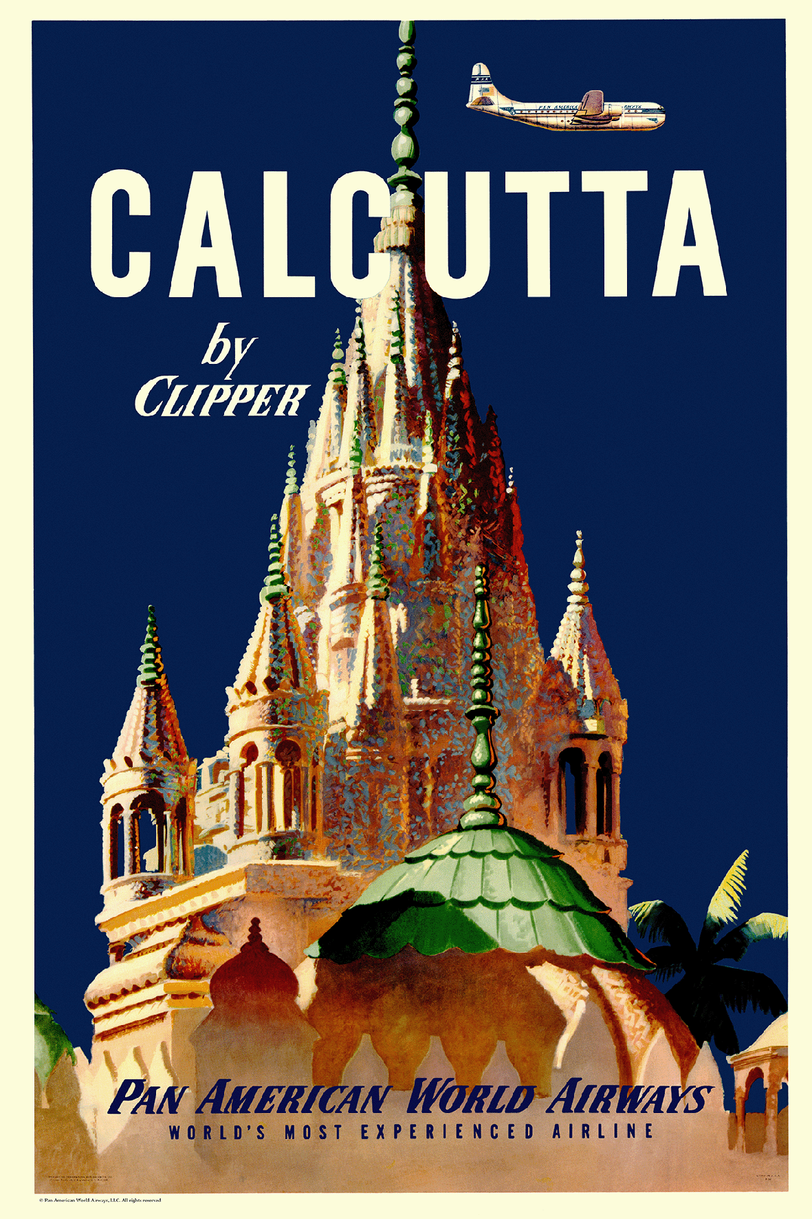 Calcutta, Pan Am, 1950s [Jain Temple]. – Stick No Bills